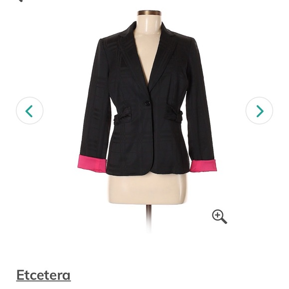 Etcetera | Jackets & Coats | Etcetera Size 6 Blazer In Perfect ...